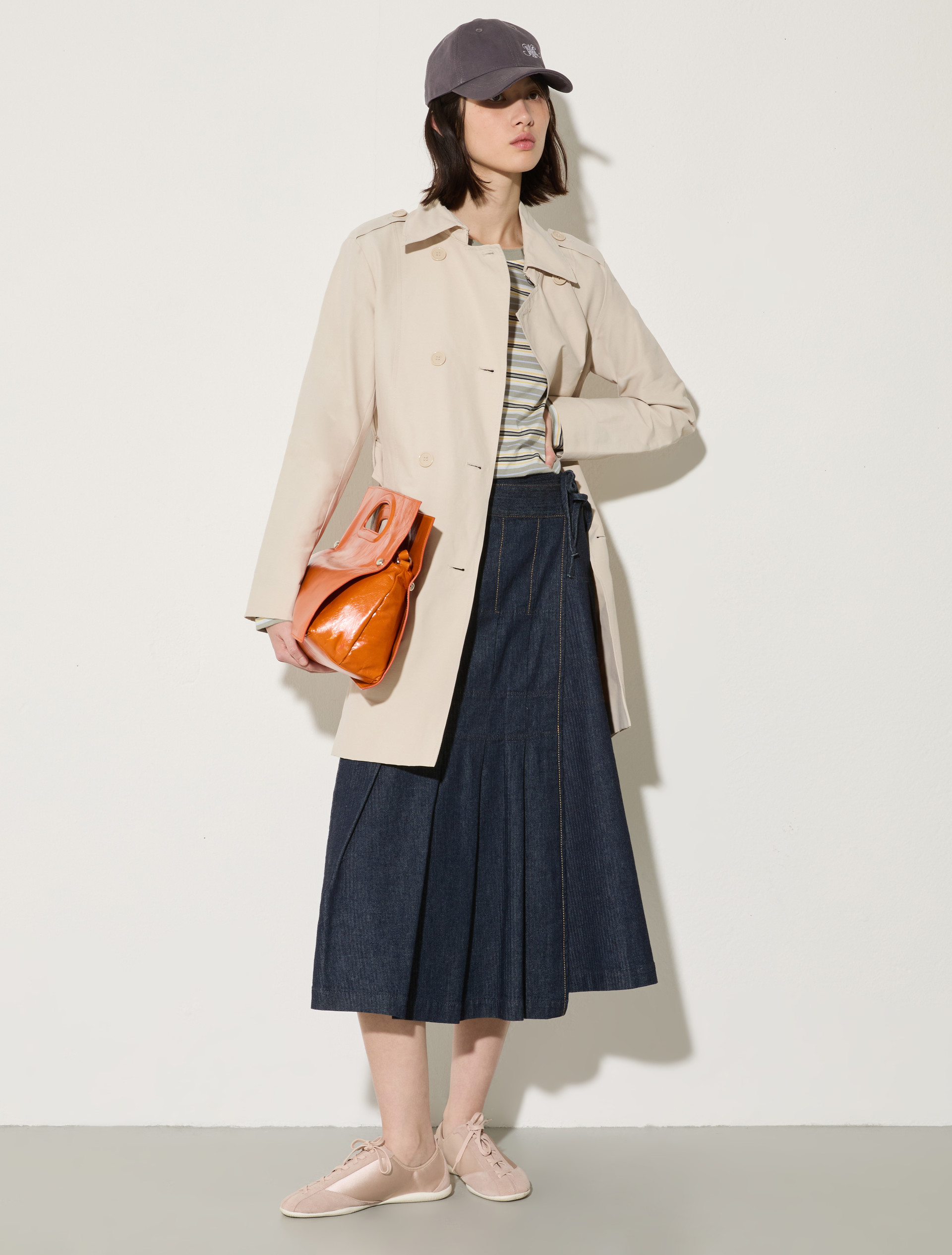 Double-breasted trench coat, beige | MAX&Co.